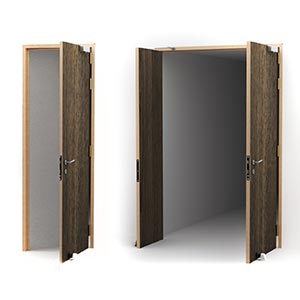 Porte DAS Métallique - INDUSTRIMAT Fermetures