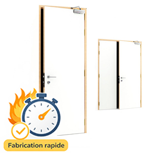 Porte anti effraction CR3 - INDUSTRIMAT Fermetures